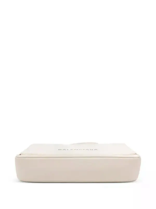 Balenciaga White Leather Shoulder Bag