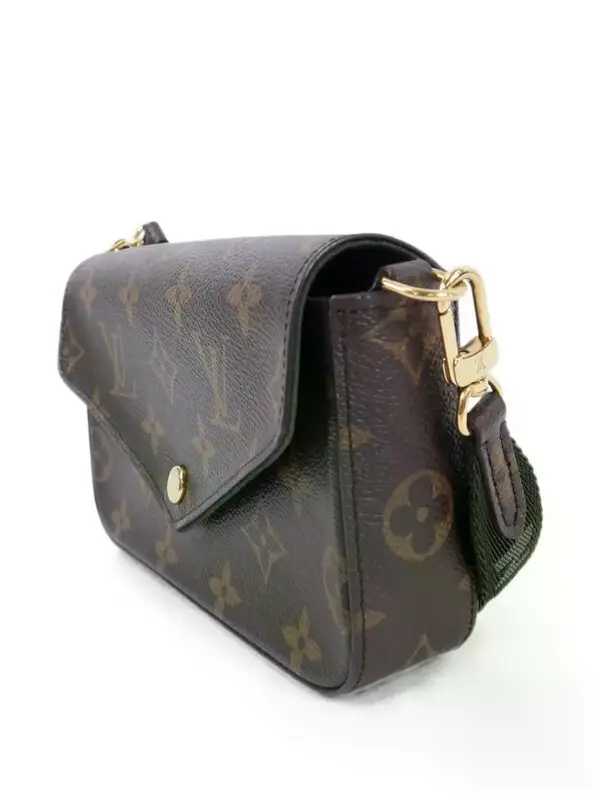 LOUIS VUITTON Monogram Felicie Strap & Go Shoulder Bag