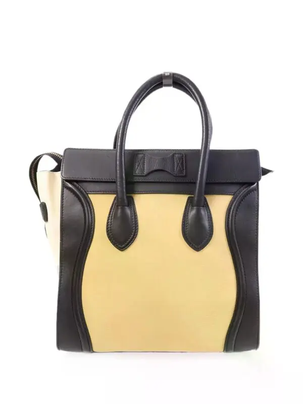 Celine Mini Luggage Leather Tote Bag
