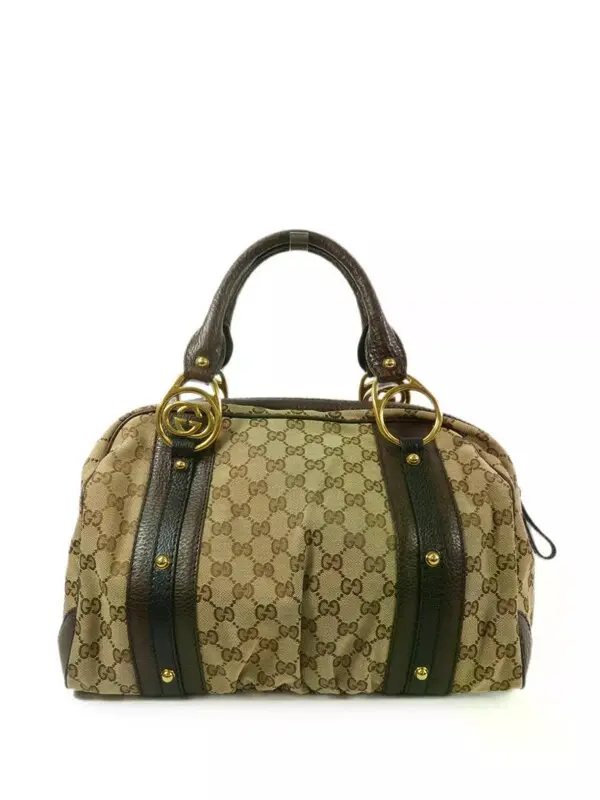 Gucci Gg Interlocking Boston Tote Bag