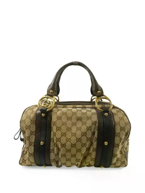 Gucci Gg Interlocking Boston Tote Bag