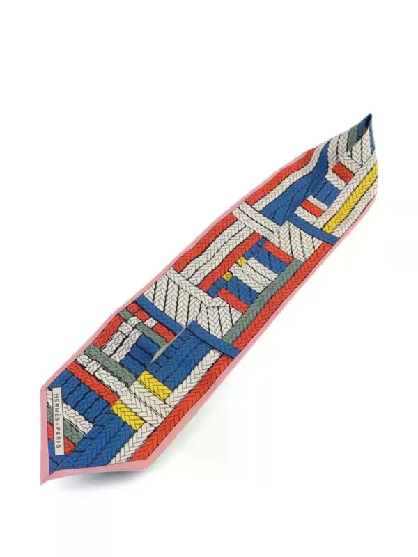 Hermès Silk Print Scarf