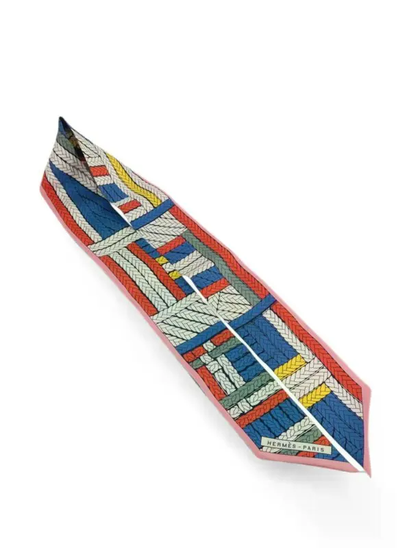 Hermès Silk Print Scarf