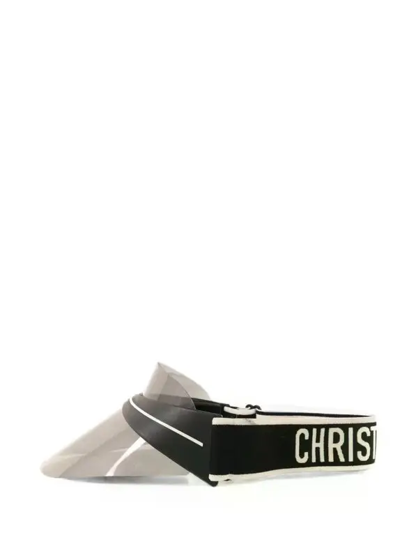 Dior Diorclub1 Logo-band Visor