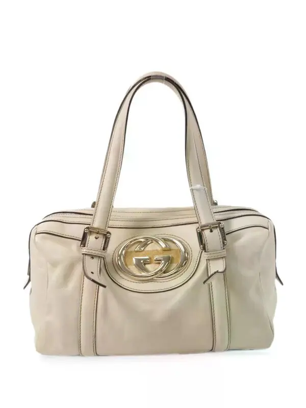 Gucci Interlocking G Buckle Tote Bag