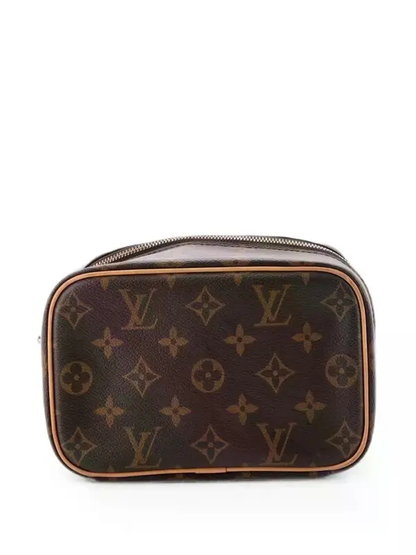 LOUIS VUITTON Nice Vanity Case Monogram Canvas Mini Pouch