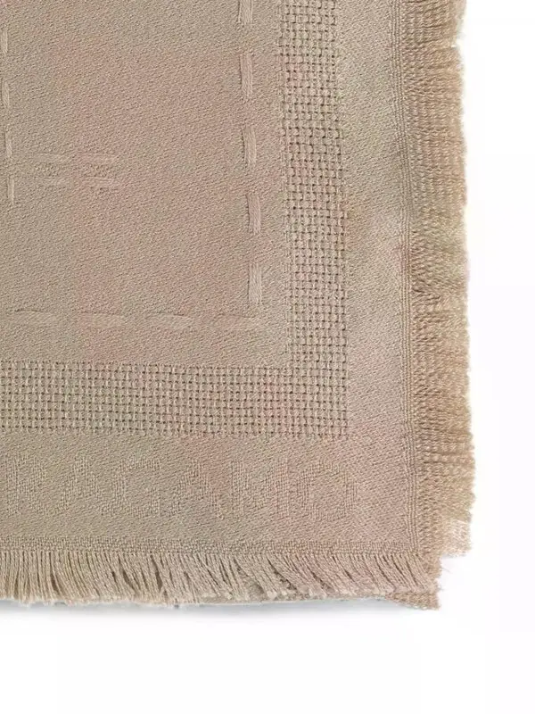 FERRAGAMO Gancini Jacquard-logo Scarf