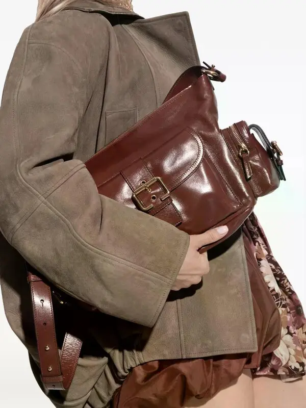 Chloé Multi-pocket Shoulder Bag - Brown
