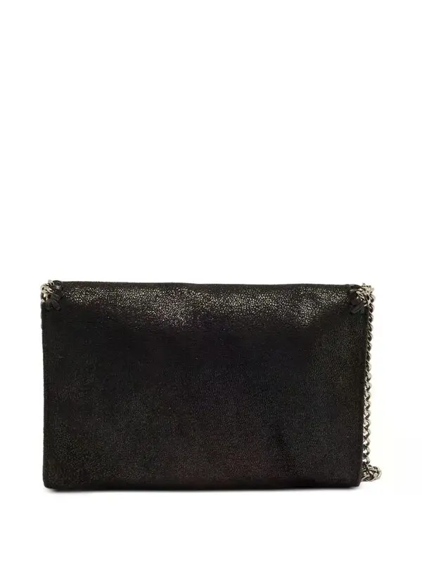 Stella McCartney Mini Falabella Flap Cross Body Bag - Black