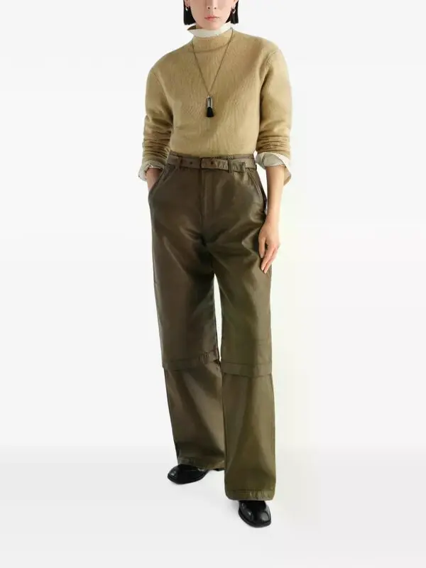 LEMAIRE Reversible Buttoned Sweater In Cashmere