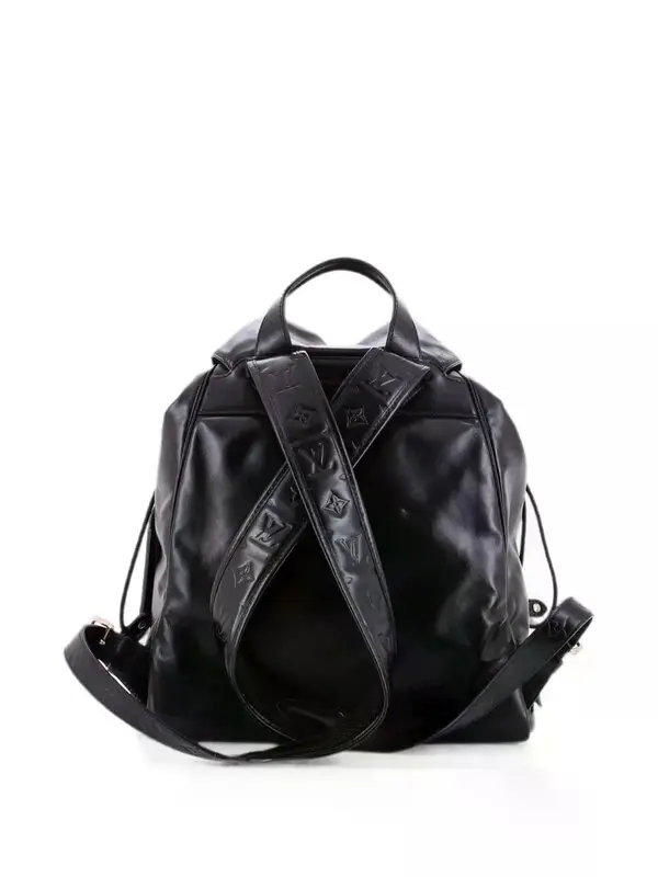 LOUIS VUITTON Montsouris Cargo Leather Backpack