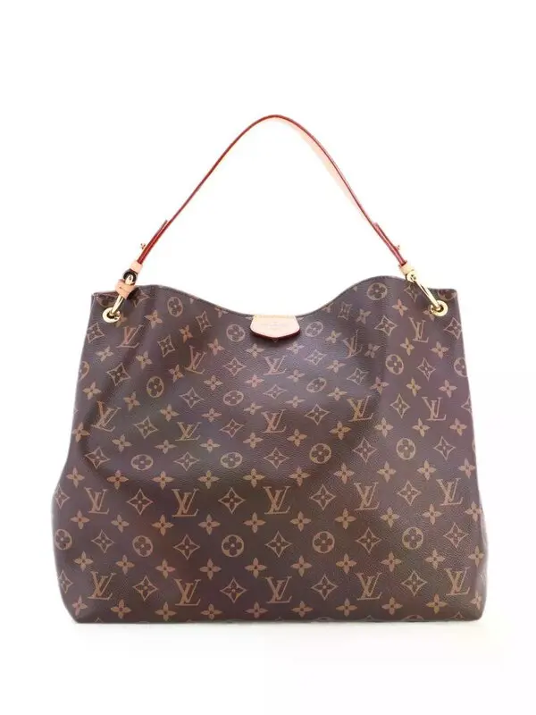 LOUIS VUITTON Graceful Handbag Monogram Canvas Mm Hobo Bag
