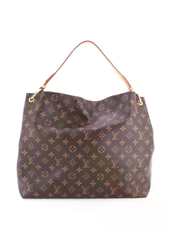 LOUIS VUITTON Graceful Handbag Monogram Canvas Mm Hobo Bag