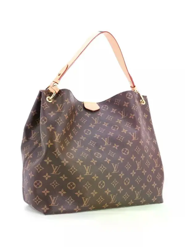 LOUIS VUITTON Graceful Handbag Monogram Canvas Mm Hobo Bag