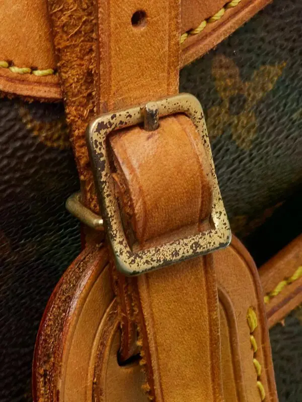 LOUIS VUITTON Monogram Canvas Deauville Handbag - Brown