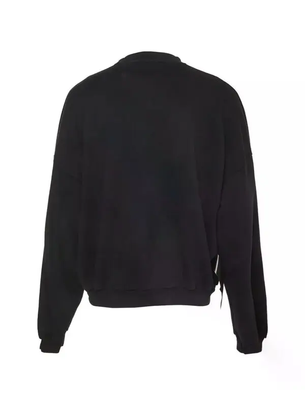 Balenciaga 3b Sports Embroidered-detail Sweatshirt - Black