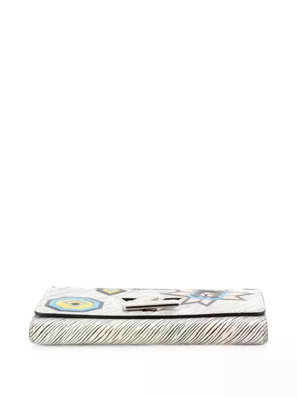 LOUIS VUITTON Twist Wallet Limited Edition Printed Epi Leather Small Wallets