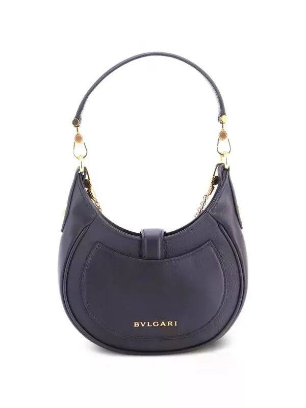 BVLGARI Serpenti Ellipse Crossbody Bag Leather Mini Shoulder Bag