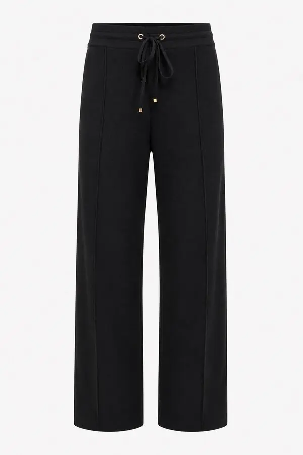 EXQUISE Knitted Drawstring Trousers