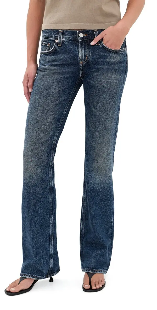 AGOLDE Low Rise Boot Jeans