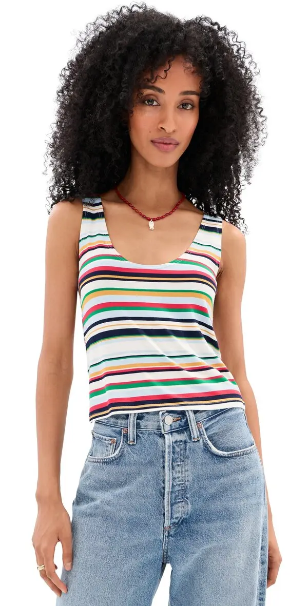 LE BOP Louise Stripe Tank