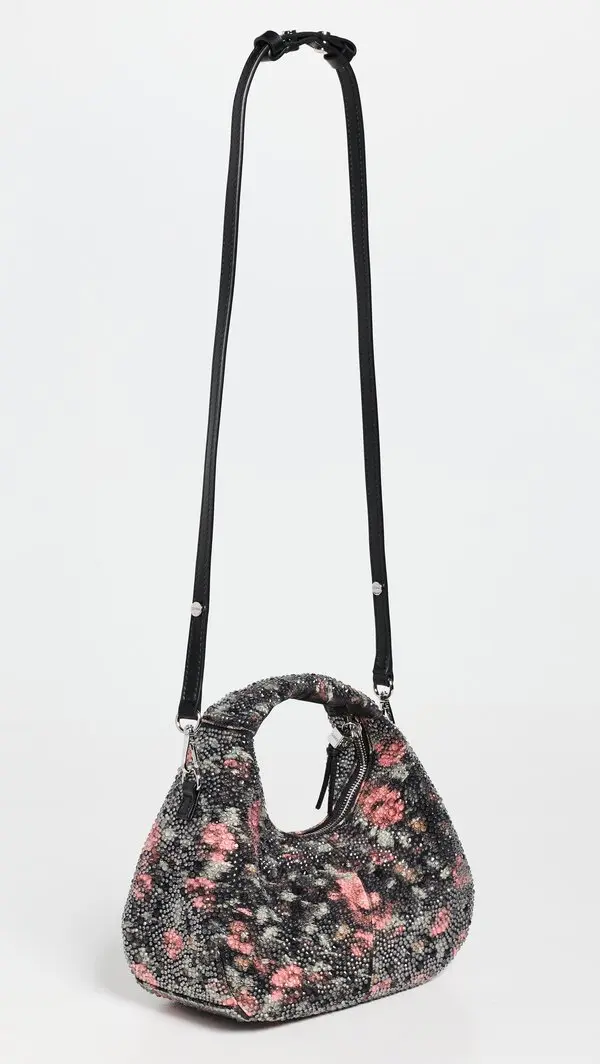 GANNI Flowers Mini Hobo Bag