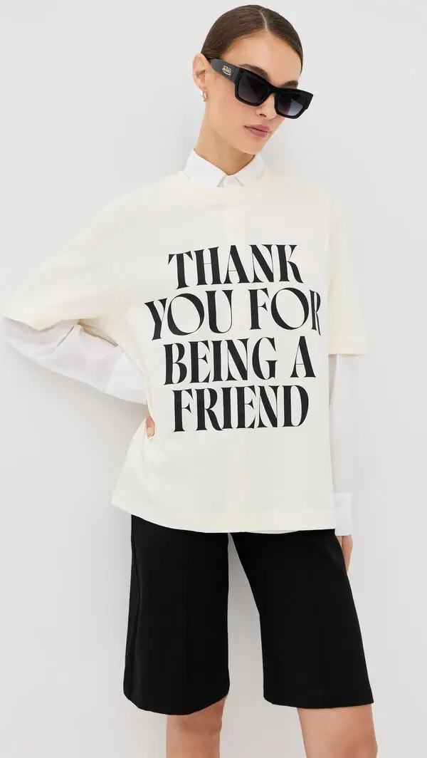 AMI Paris Boxy Fit Friend T-shirt