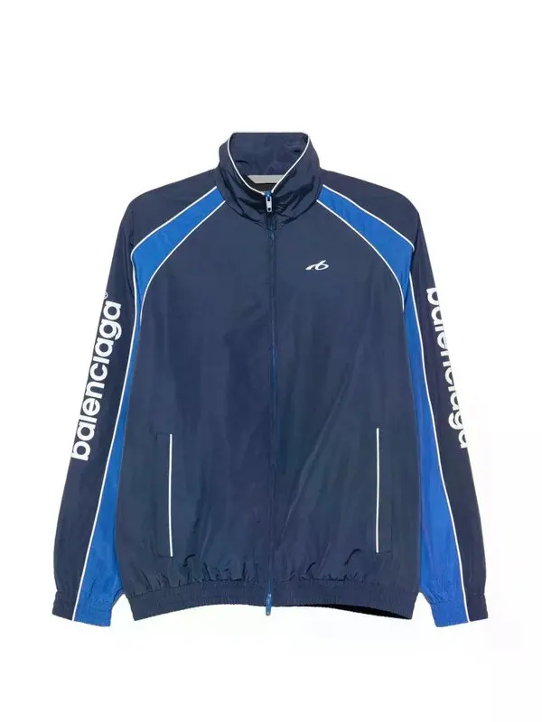 Balenciaga Logo-print Panelled Jacket