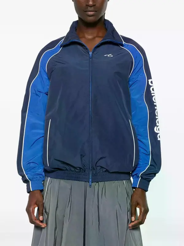 Balenciaga Logo-print Panelled Jacket