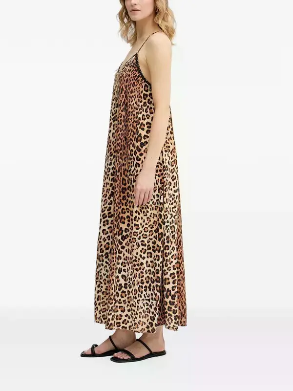 Lola Casademunt Leopard-print Maxi Dress