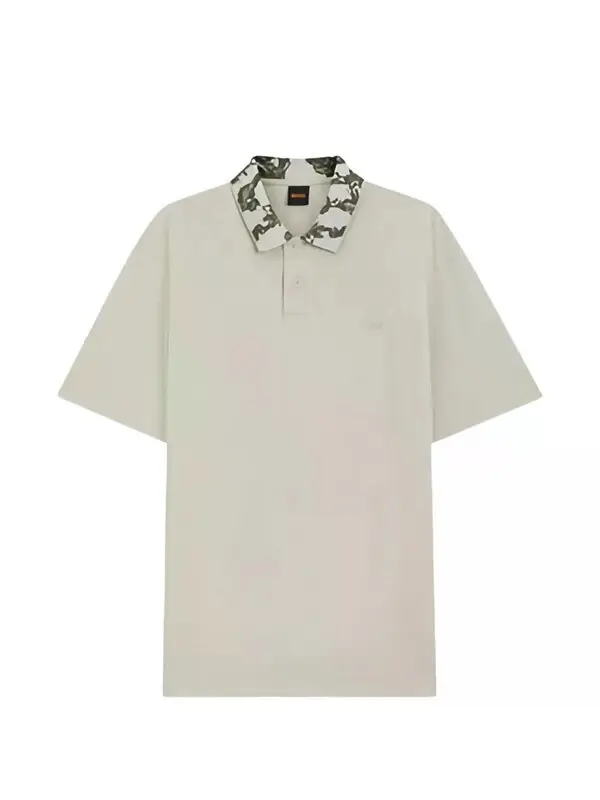 BOSS Graphic-print Collar Polo Shirt