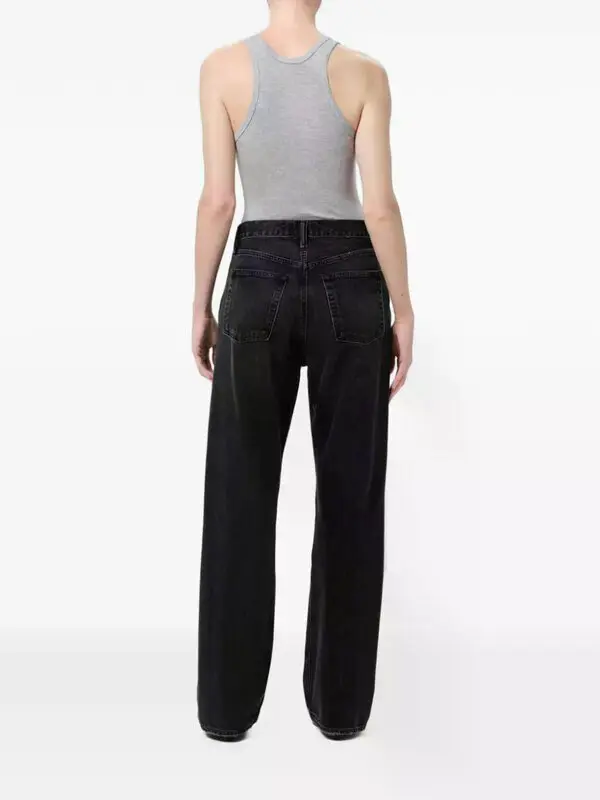 AGOLDE High-waisted Wide Leg Jeans