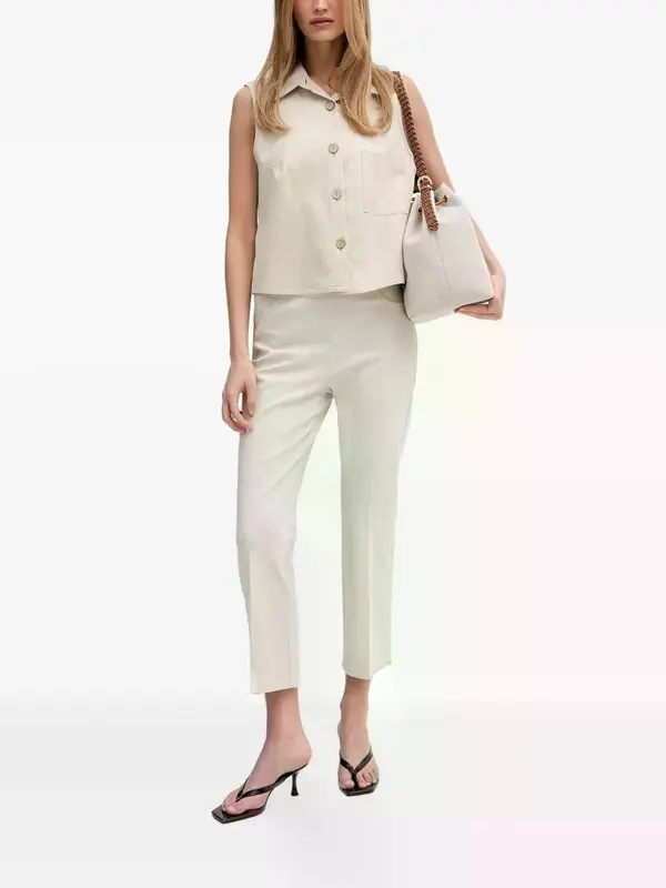 Joseph Ribkoff Sleeveless Button-up Top