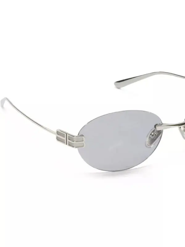 Balenciaga Oval Frame Sunglasses