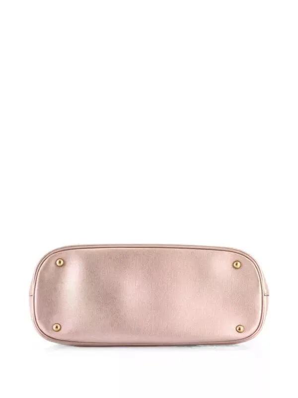 Gucci Bright Bit Convertible Leather Medium Tote Bag - Metallic