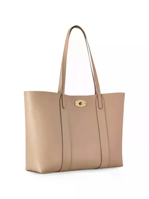 Mulberry Bayswater Leather Tote Bag - Neutrals