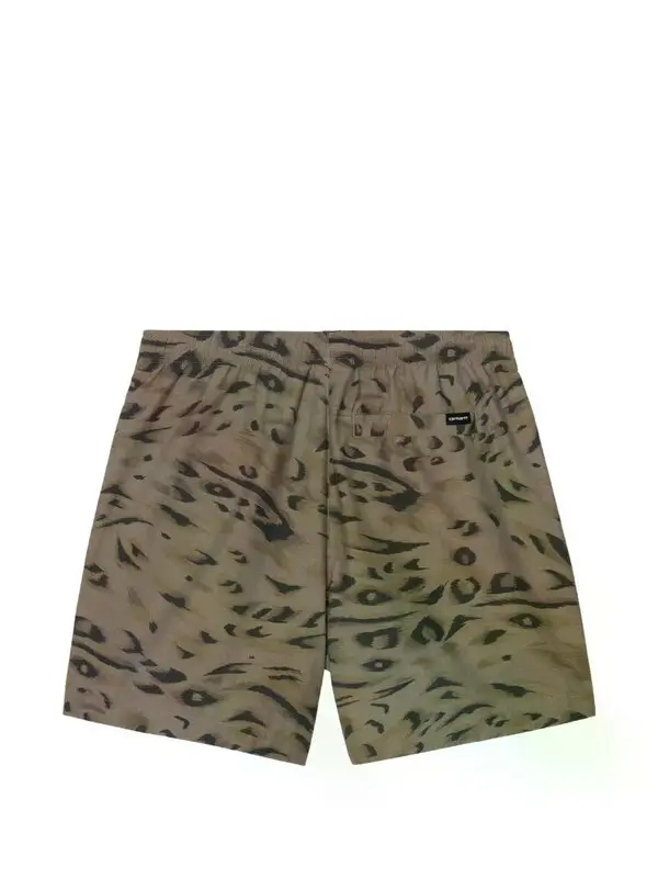Carhartt Work In Progress Leopard Print Shorts