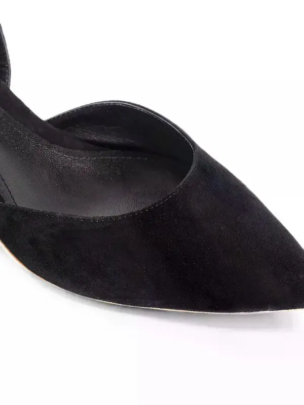 GINISSIMA Alice Pointed-toe Slingback Pumps
