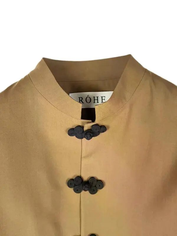 RÓHE Band Collar Pankou Closure Jacket