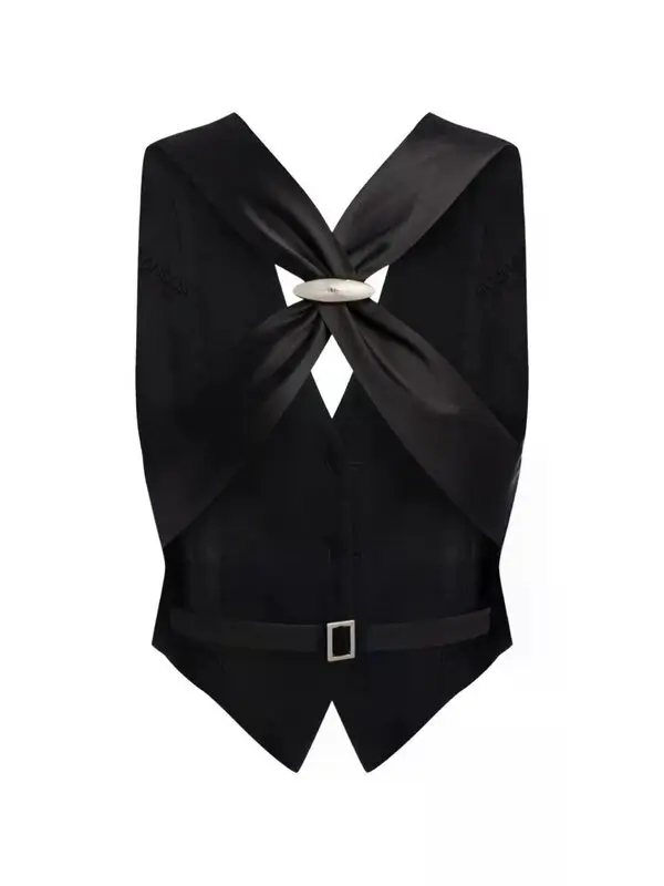 DONDUP Buckled-back Waistcoat