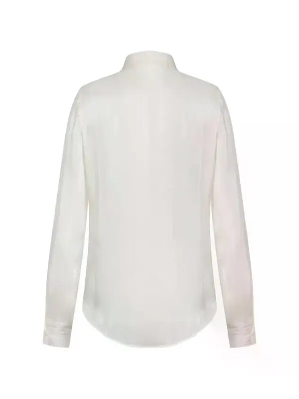 DONDUP Satin Finish Concealed Fastening Shirt