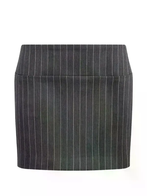 DONDUP Pinstriped Mini Skirt