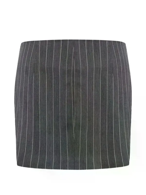 DONDUP Pinstriped Mini Skirt