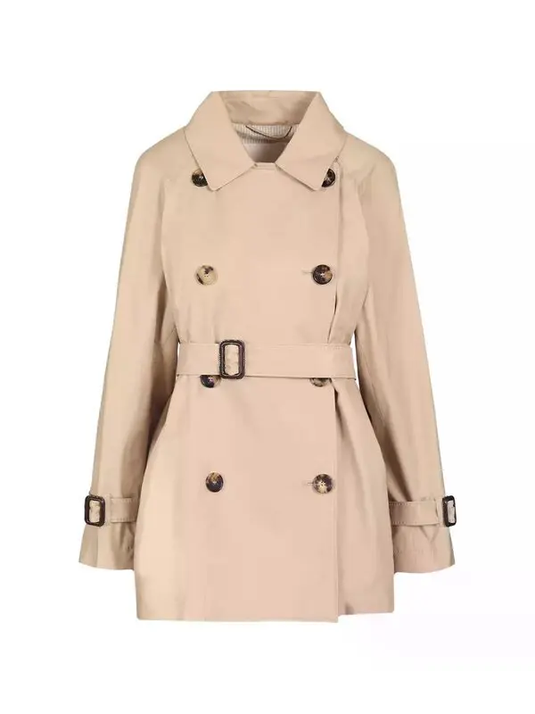 Max Mara Double-breasted Belted Trench Coat