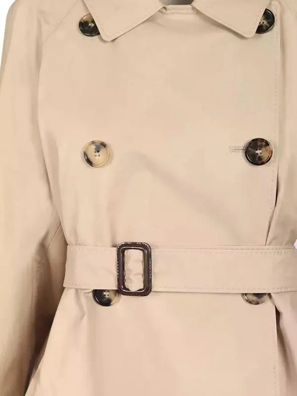 Max Mara Double-breasted Belted Trench Coat