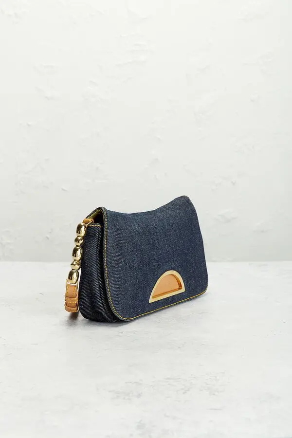 Dior Denim Maris Pearl Shoulder Bag