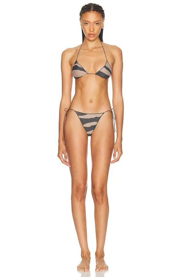 TROPIC OF C The C Bikini Bottom - Zebra