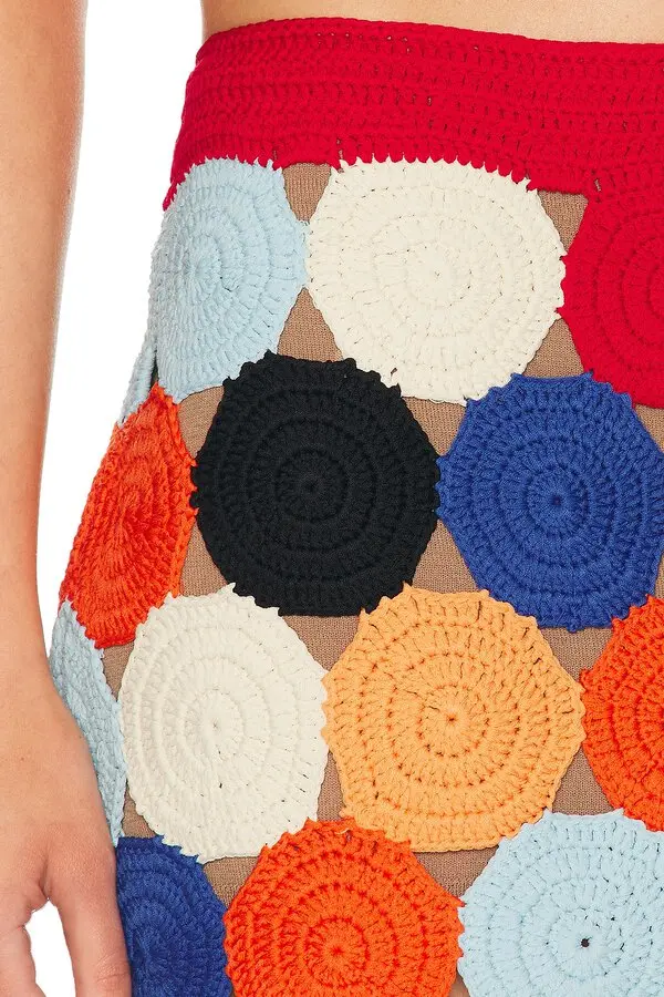 SIMONMILLER Beep Beep Mini Skirt - Confetti