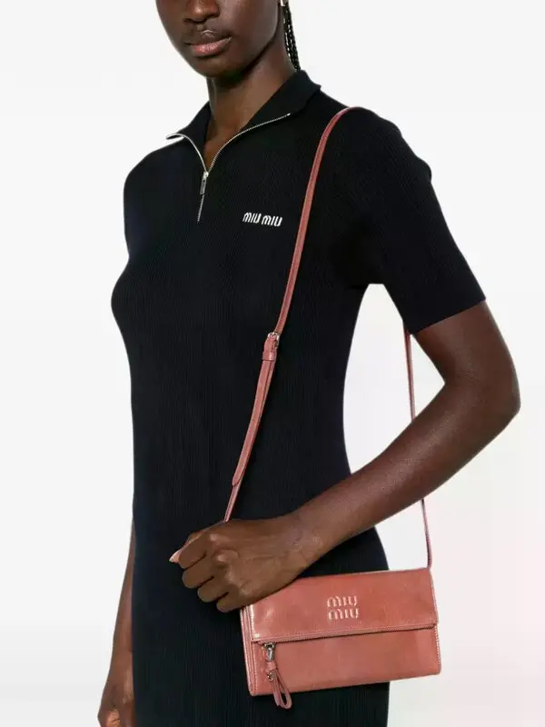 Miu Miu Leather Clutch Bag