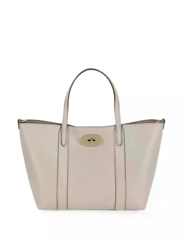 Mulberry Mini Bayswater Grained Tote Bag